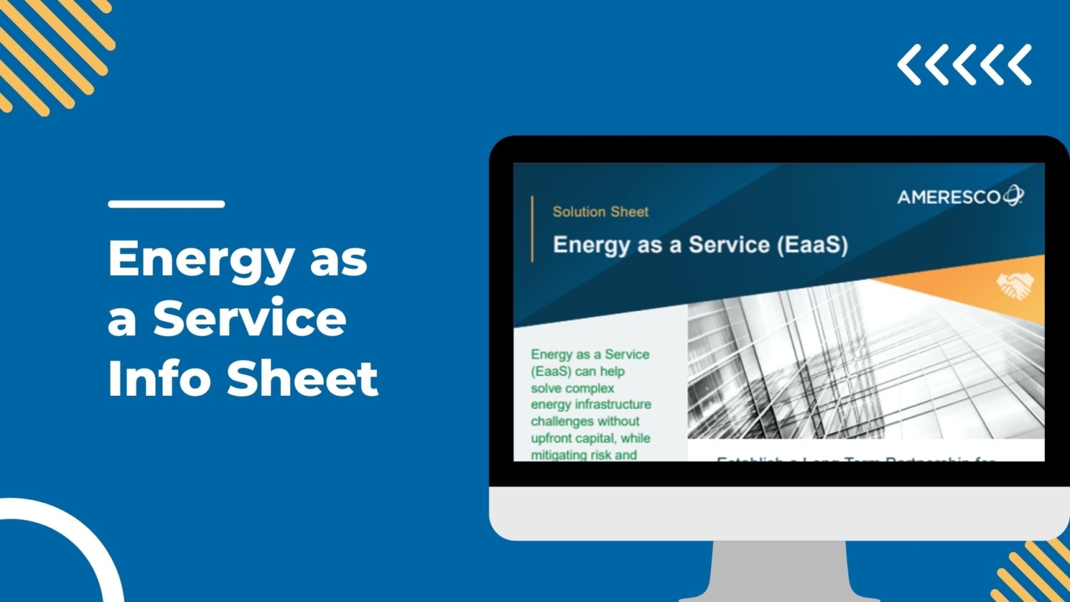Energy as a Service (Eaas) - No Upfront CapEx - Ameresco