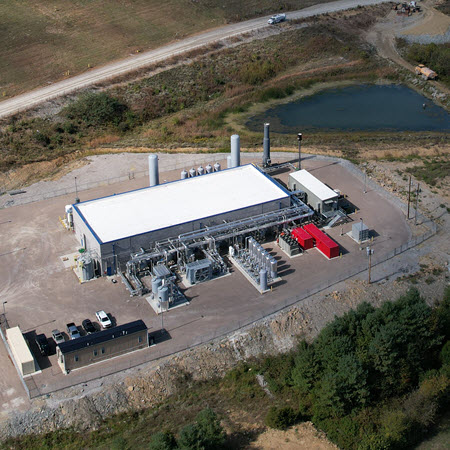 Benson Valley Landfill Gas to RNG Plant, KY - Ameresco