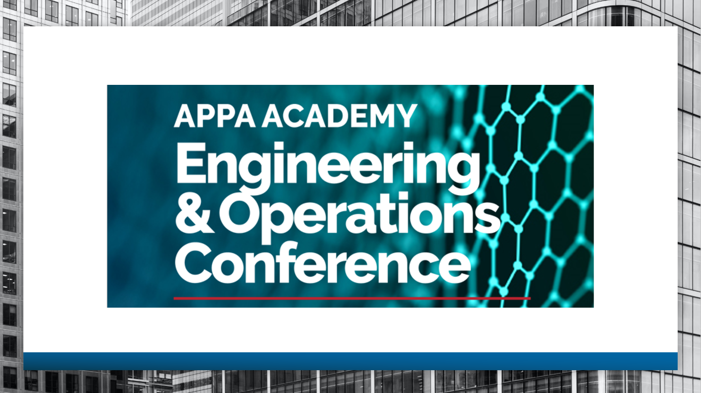APPA Engineering & Operations Conference - Ameresco